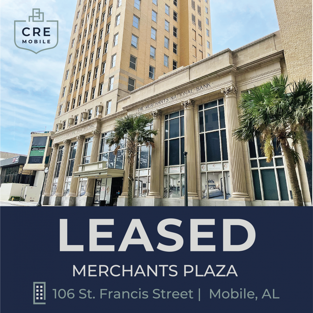 Regional Bank Secures Space at Merchants Plaza! – CRE Mobile